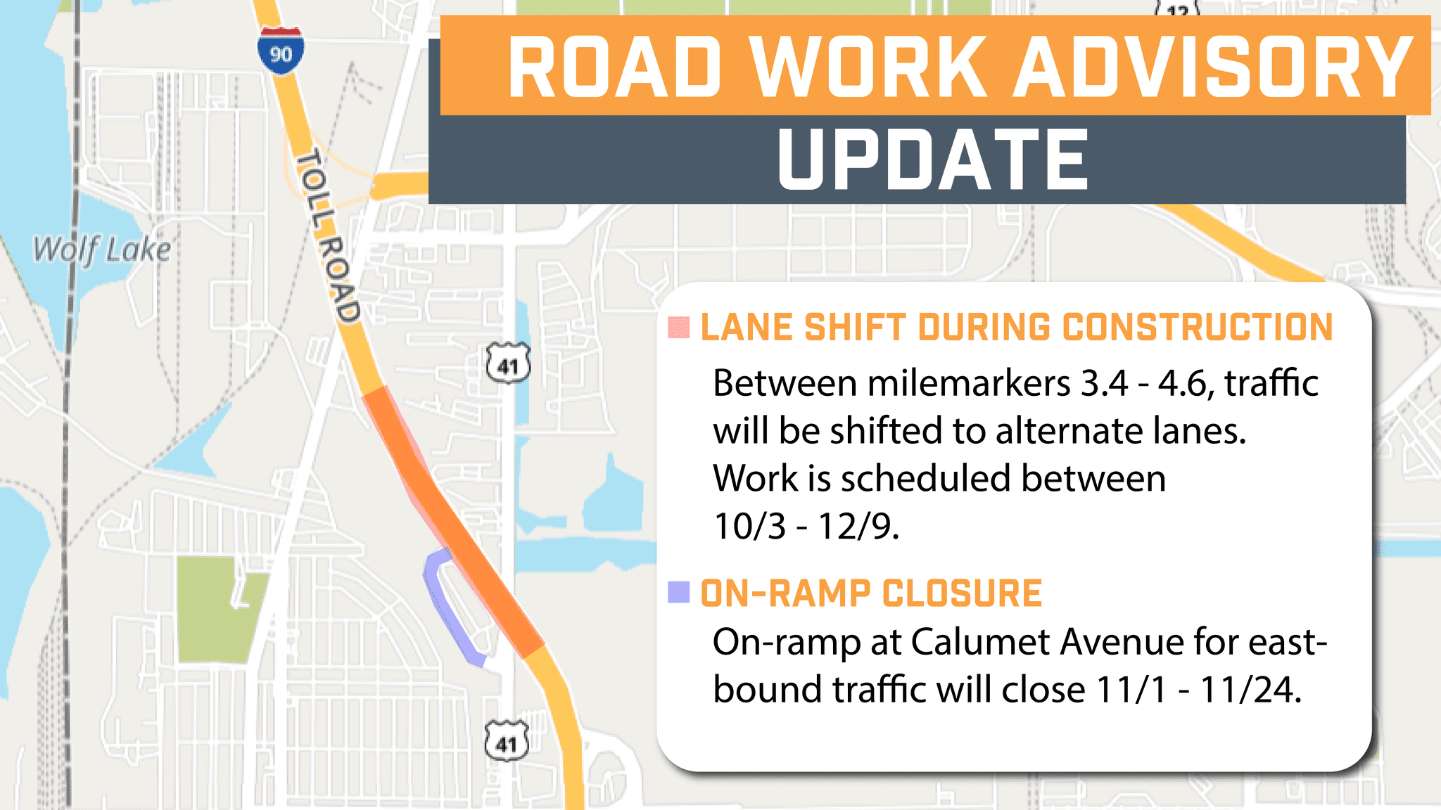 Indiana Toll Road Road Gives Update On Work In Lake County Indiana Toll Road Road Gives Update On Work In Lake County