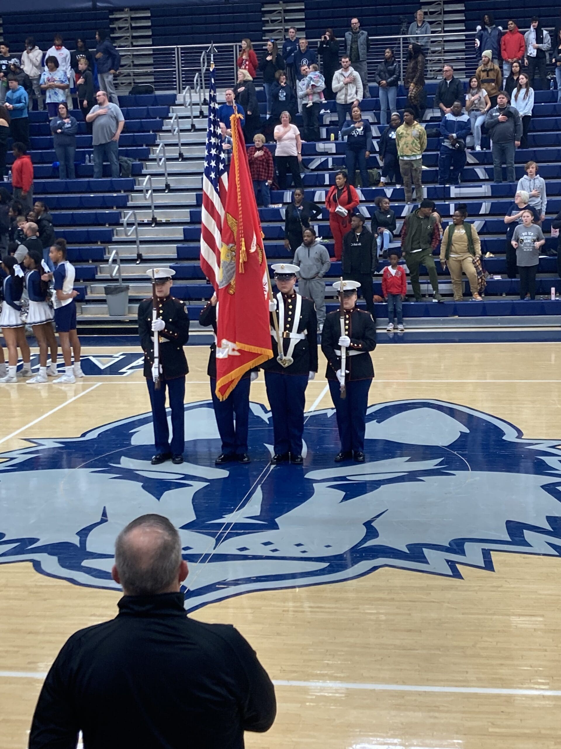 MCHS MCJROTC supports MCAS, community