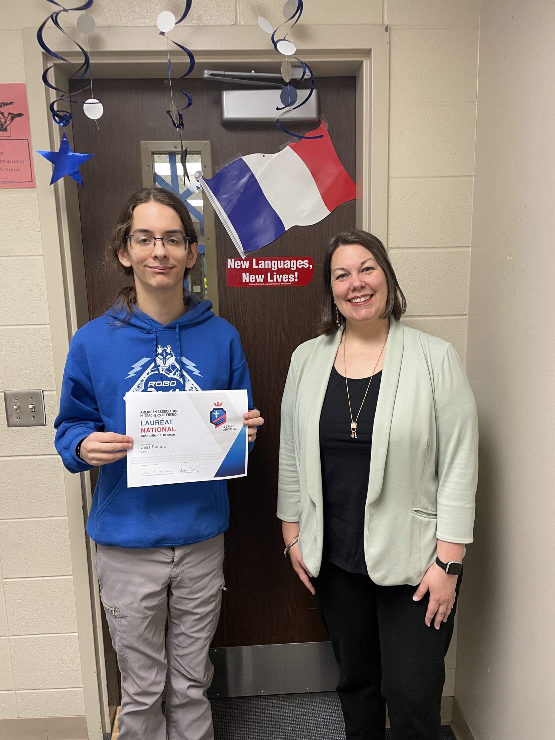MCHS student ranked nationally in French competition