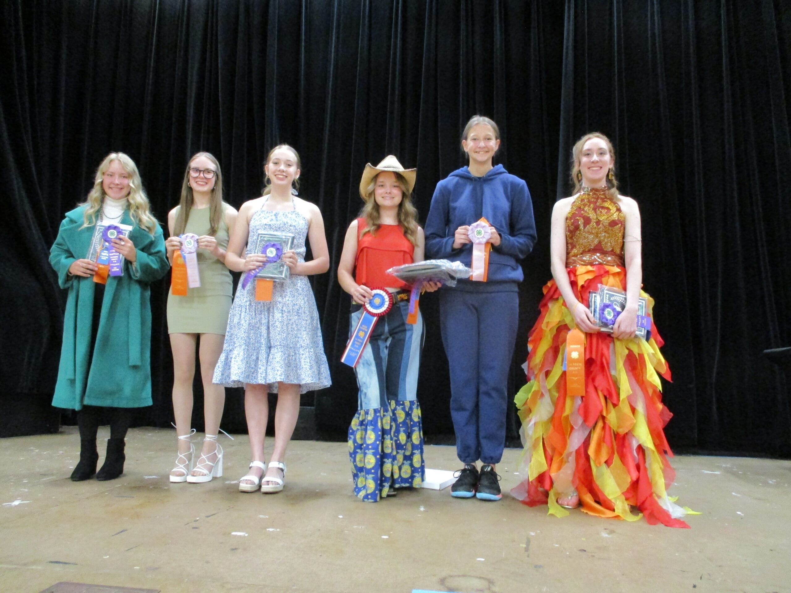 LaPorte County 4-H Fashion Revue results