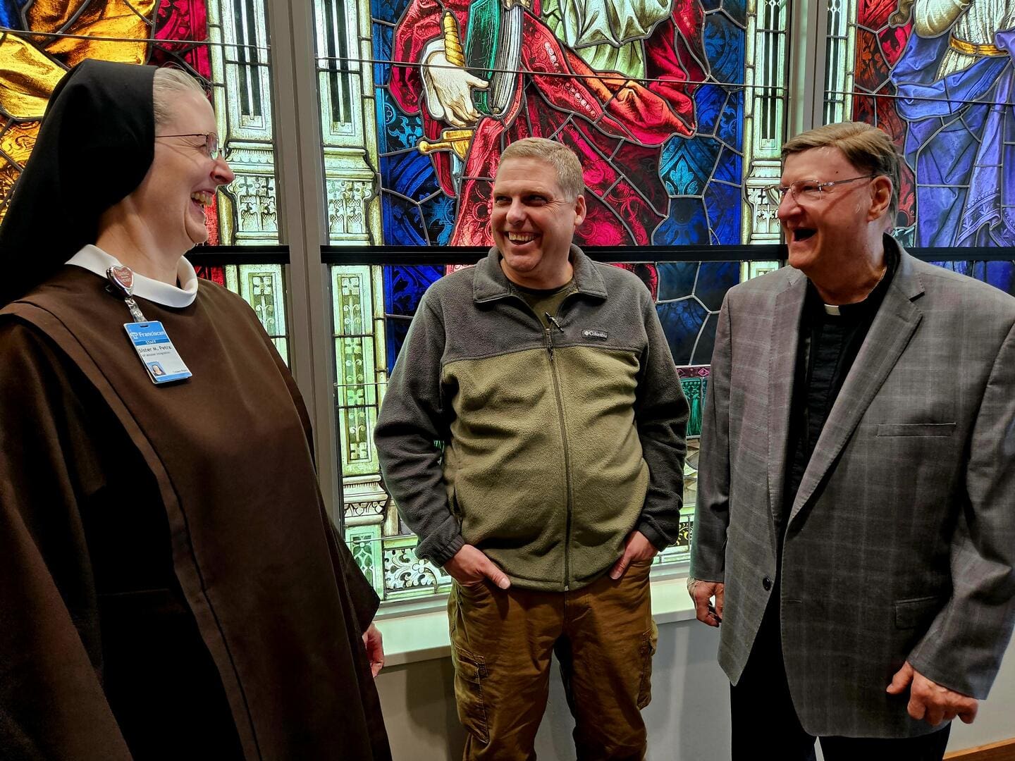 Franciscan Health Crown Point priest reunites with preemie he baptized ...