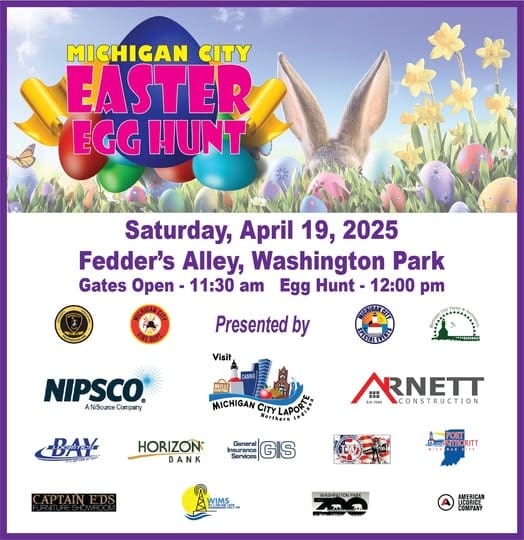 Michigan City Celebrates Easter with the Annual Easter Egg Hunt