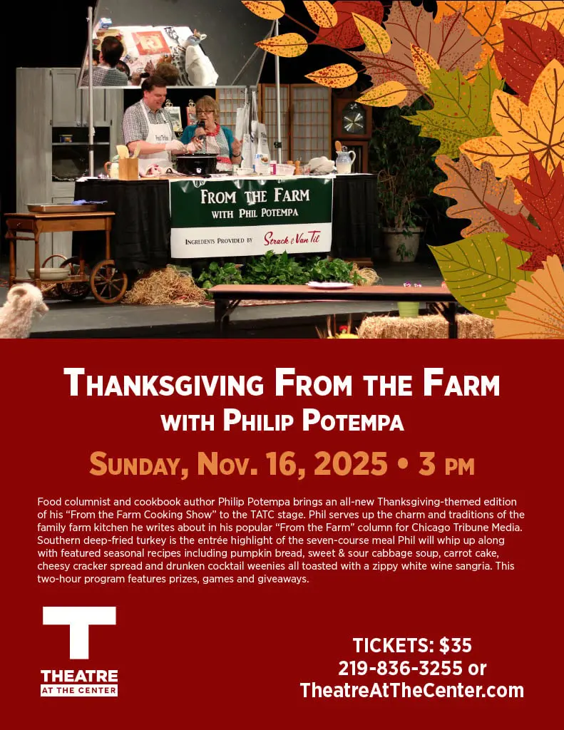 Phil Potempa is back at Theatre at the Center with "THANKSGIVING from ...