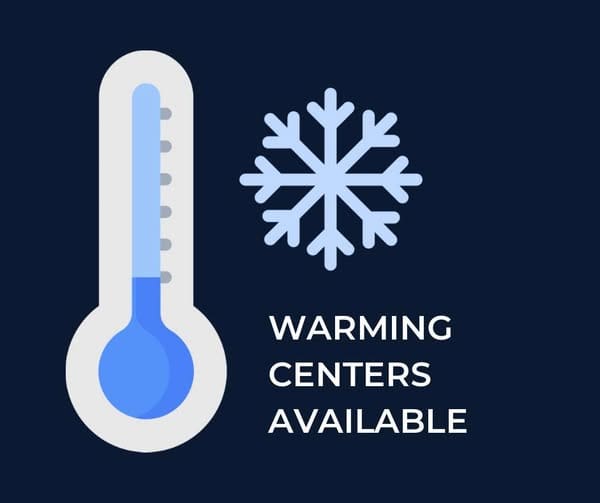 City of La Porte warming centers available