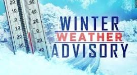 UPDATE for Northern La Porte and Southern La Porte Counties-Winter Weather
